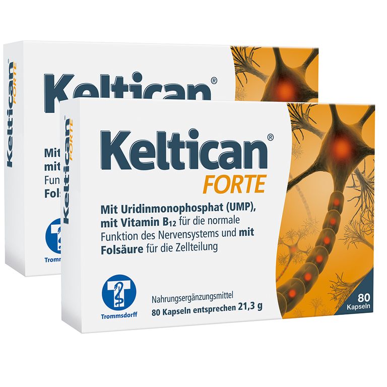 Keltican® forte Kapseln mit Uridinmonophosphat (UMP), Vitamin B12 und ...