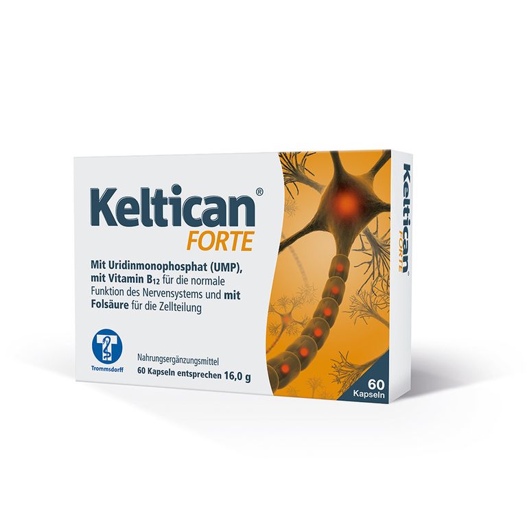 Keltican® forte Kapseln mit Uridinmonophosphat (UMP), Vitamin B12 und ...