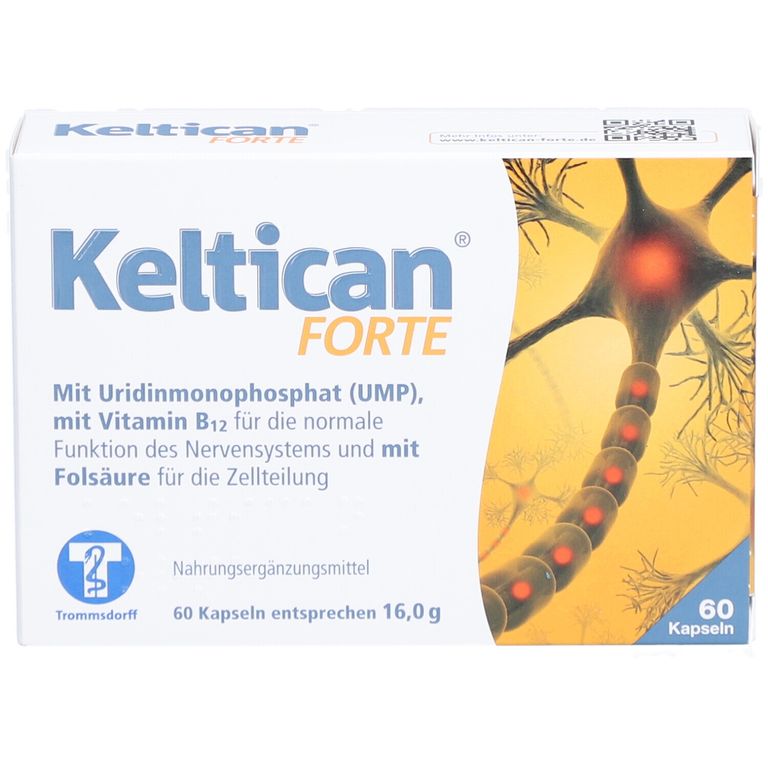 Keltican® forte Kapseln mit Uridinmonophosphat (UMP), Vitamin B12 und ...