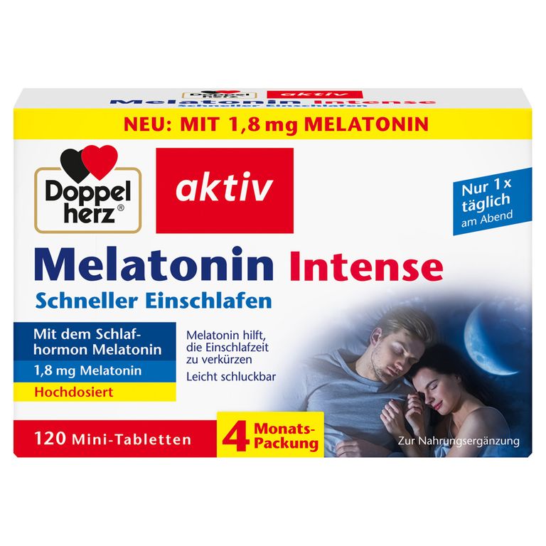 Doppelherz® aktiv Melatonin 120 St - Shop Apotheke