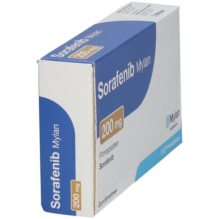 SORAFENIB Mylan 200 mg Filmtabletten 112 St mit dem E-Rezept kaufen ...