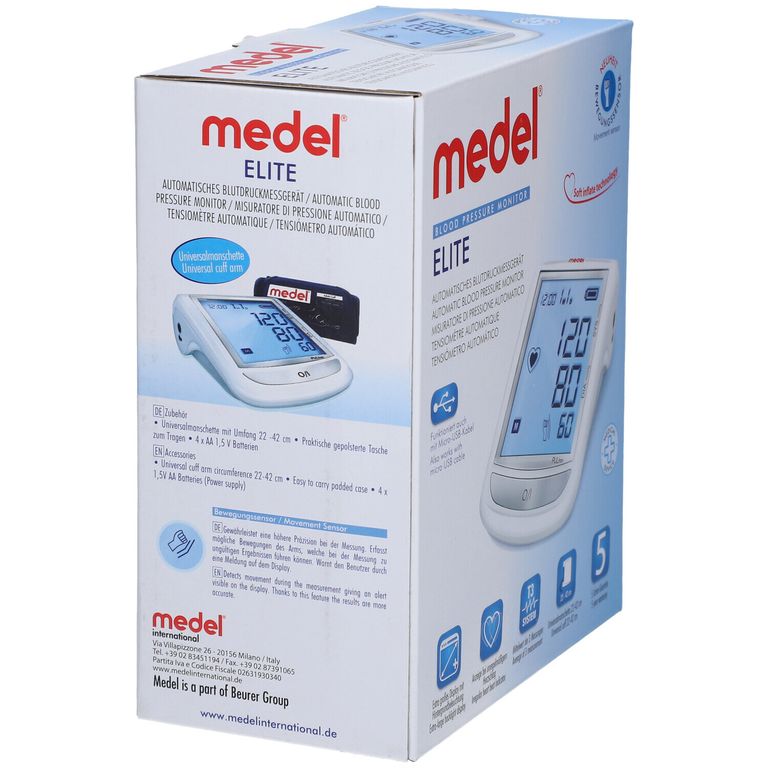 Medel Elite Blutdruckmessgerät 1 St - Shop Apotheke