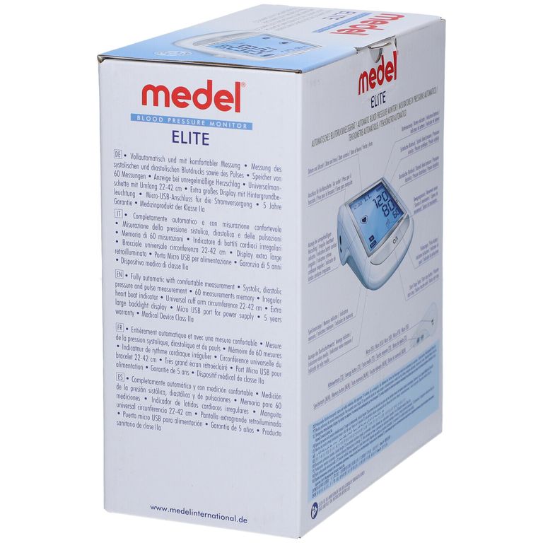 Medel Elite Blutdruckmessgerät 1 St - Shop Apotheke