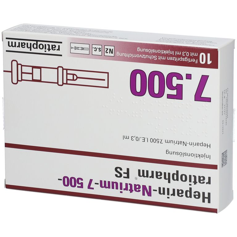 Heparin-Natrium-7.500-ratiopharm® 10 St mit dem E-Rezept kaufen - Shop ...