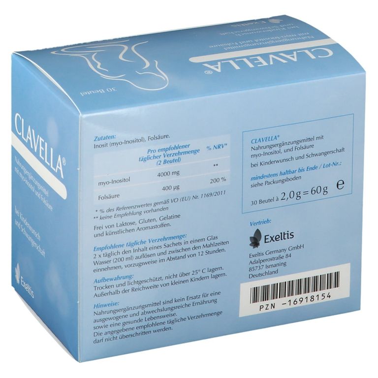 CLAVELLA® 30x2 g - Shop Apotheke