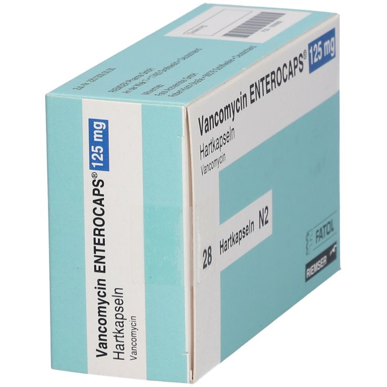 Vancomycin Enterocaps® 125 mg 28 St mit dem E-Rezept kaufen - Shop Apotheke