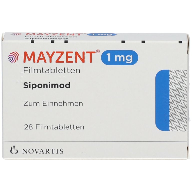 MAYZENT 1 mg Filmtabletten 28 St mit dem E-Rezept kaufen - Shop Apotheke
