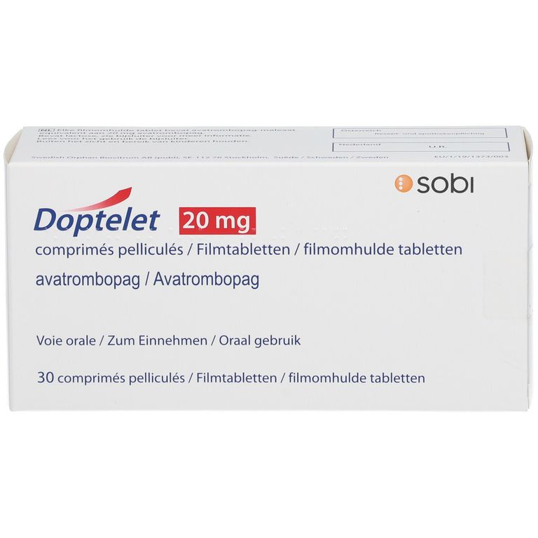 DOPTELET 20 mg Filmtabletten 30 St mit dem E-Rezept kaufen - Shop Apotheke