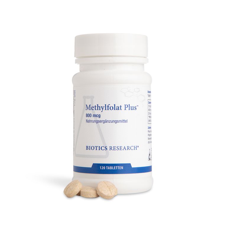 BIOTICS RESEARCH® Methylfolat Plus™ 800 µg 120 St - Shop Apotheke