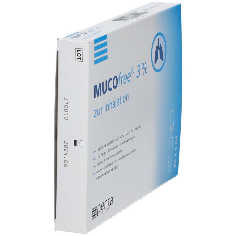 MUCOfree® 3% 20x4 ml - Shop Apotheke