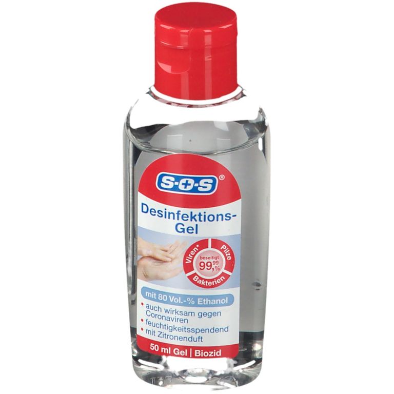 SOS® Desinfektion Hand-Gel 50 ml - Shop Apotheke