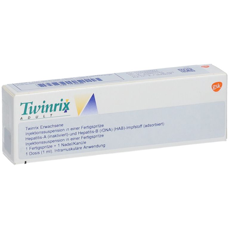 TWINRIX Erwachsene Impfdosis Inj.-Sus.i.e.F-Spr. 1x1 St mit dem E ...