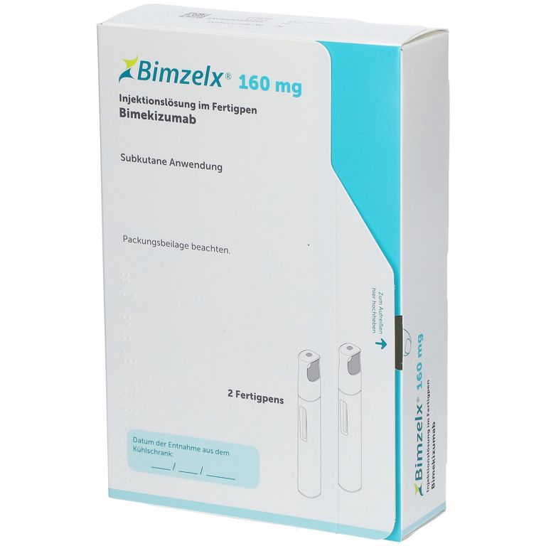 BIMZELX 160 mg Injektionslösung im Fertigpen 1x2 St mit dem E-Rezept ...