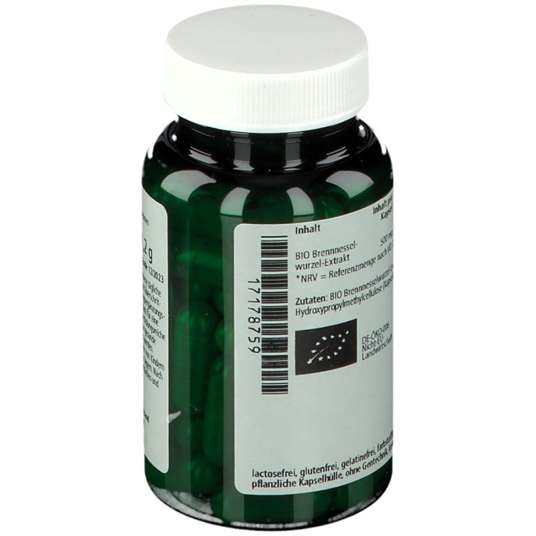 green line NUTRITHEKE BRENNESSEL 500 mg EXTRAKT BIO 60 St - Shop Apotheke
