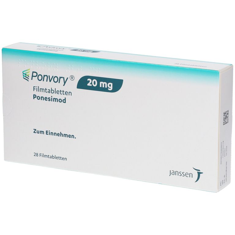 Ponvory 20 mg 28 St mit dem E-Rezept kaufen - Shop Apotheke