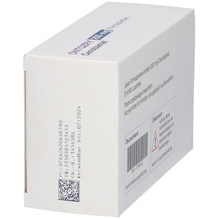 Ontozry 200mg 84 St mit dem E-Rezept kaufen - Shop Apotheke