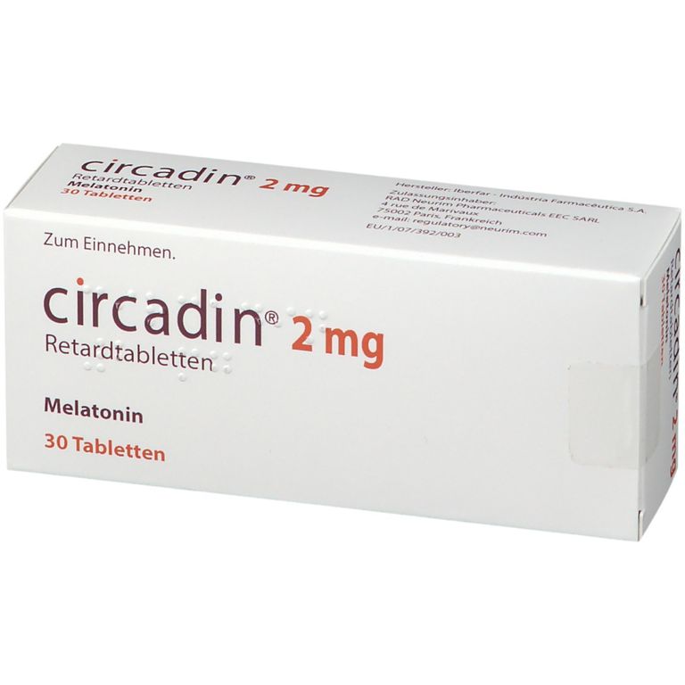 Circadin 2 mg Retard 30 St mit dem E-Rezept kaufen - Shop Apotheke