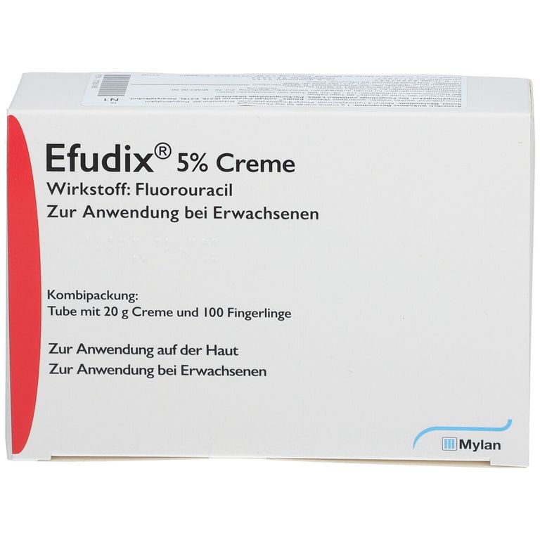 EFUDIX 5% Kombipackung Creme 20 g mit dem E-Rezept kaufen - Shop Apotheke