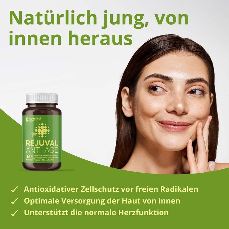 Botanical Health Rejuval Anti-Age mit NAM und Resveratrol 60 St - Shop ...
