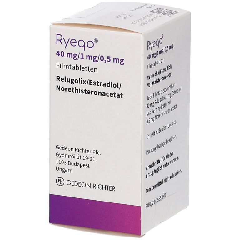 Ryeqo® 40 mg/1 mg 28 St mit dem E-Rezept kaufen - Shop Apotheke