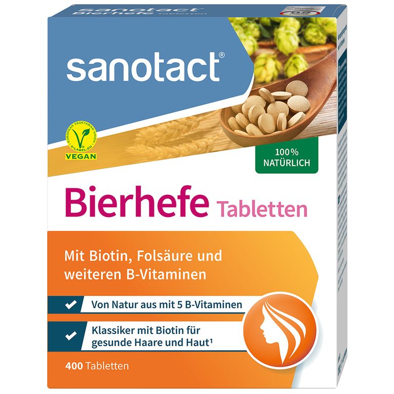sanotact® Bierhefe 200 g - Shop Apotheke