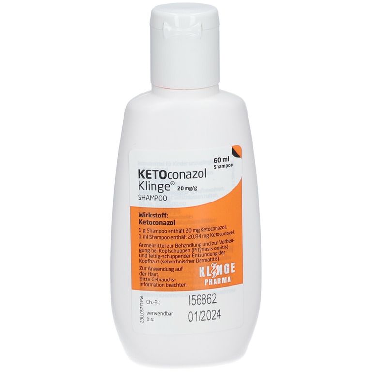 KETOconazol Klinge® 20 mg/g Shampoo 60 ml - Shop Apotheke