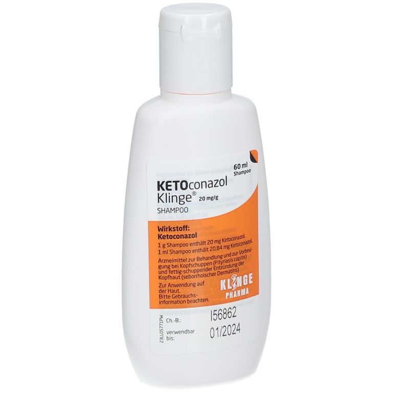 KETOconazol Klinge® 20 mg/g Shampoo 60 ml - Shop Apotheke