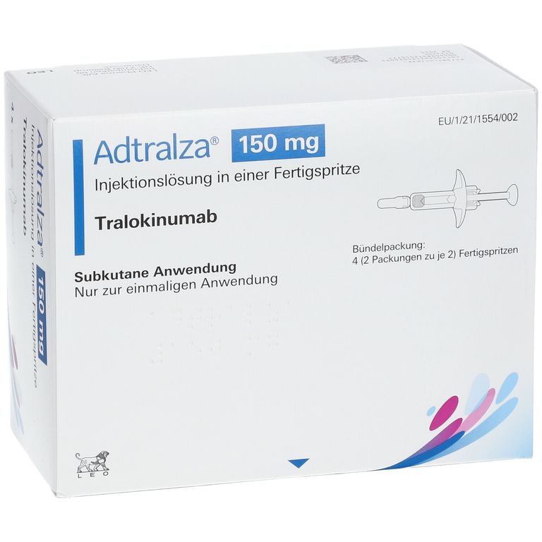 Adtralza® 150 mg Inj.-Lsg.i.e.Fertigspritze 4x1 ml mit dem E-Rezept ...