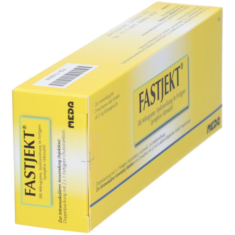 FASTJEKT 300 µg Autoinjektor Inj.-Lsg.im Fertigpen 2 St mit dem E ...