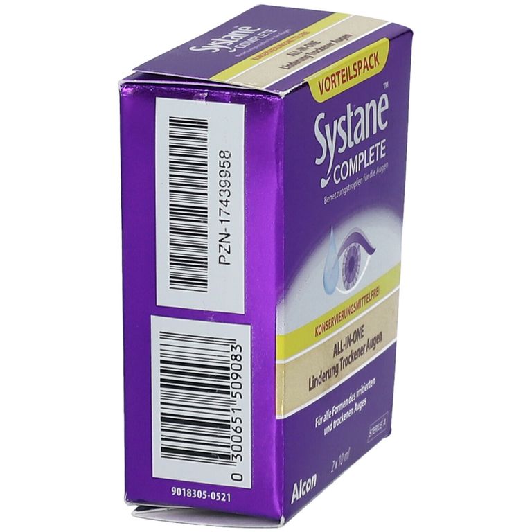 Systane™ COMPLETE ohne Konservierungsstoffe 2x10 ml - Shop Apotheke