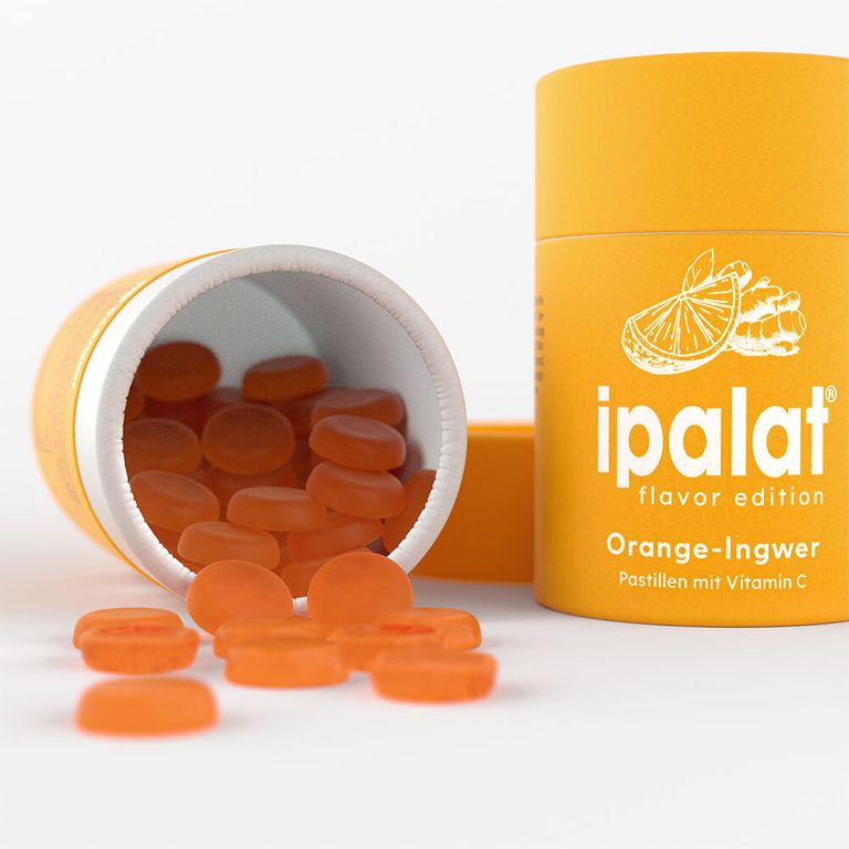 ipalat® flavor edition Orange-Ingwer 40 St - Shop Apotheke