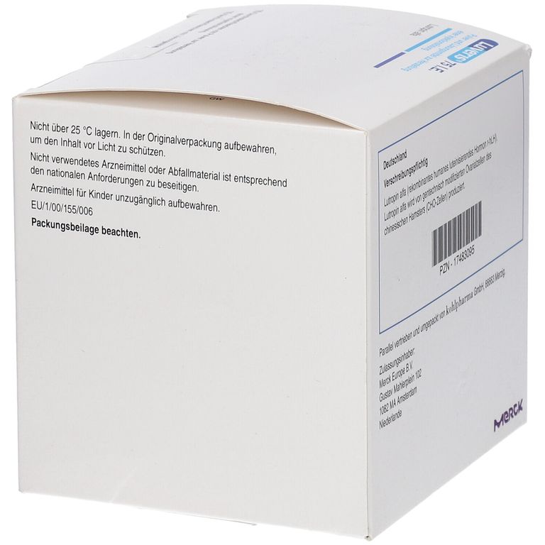 LUVERIS 75 I.E. Plv.u.Lsm.z.H.e.Injektionslsg. 10 St mit dem E-Rezept ...