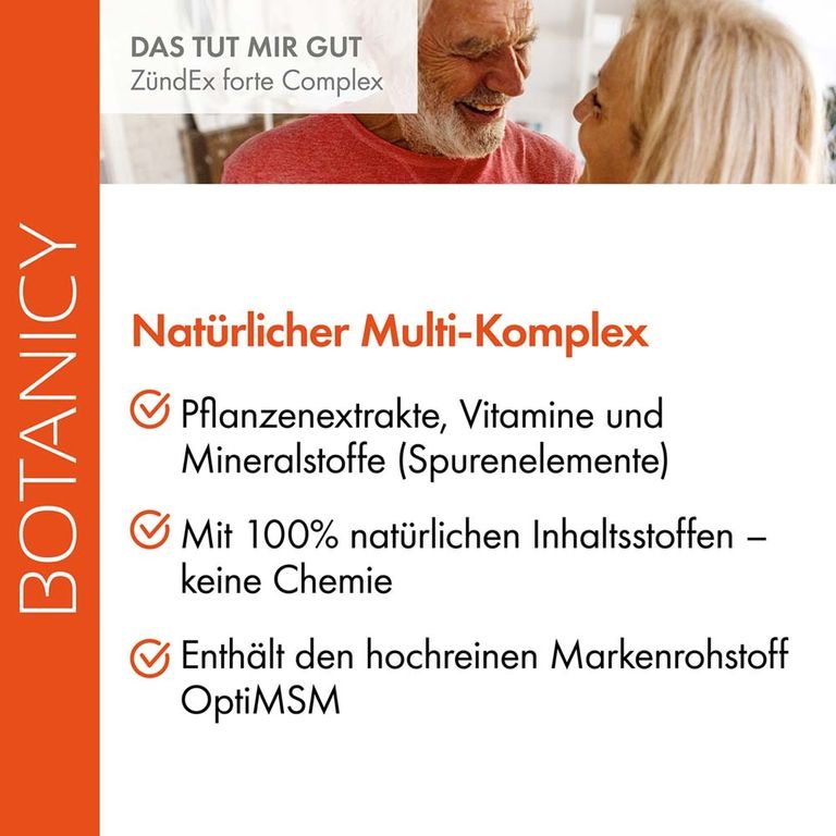 ZÜNDEX forte Complex mit OptiMSMTM 60 St - Shop Apotheke
