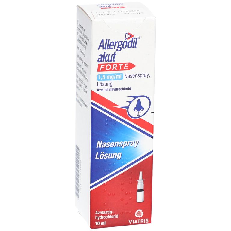 Allergodil® akut FORTE Nasenspray: Azelastin Spray gegen Heuschnupfen ...