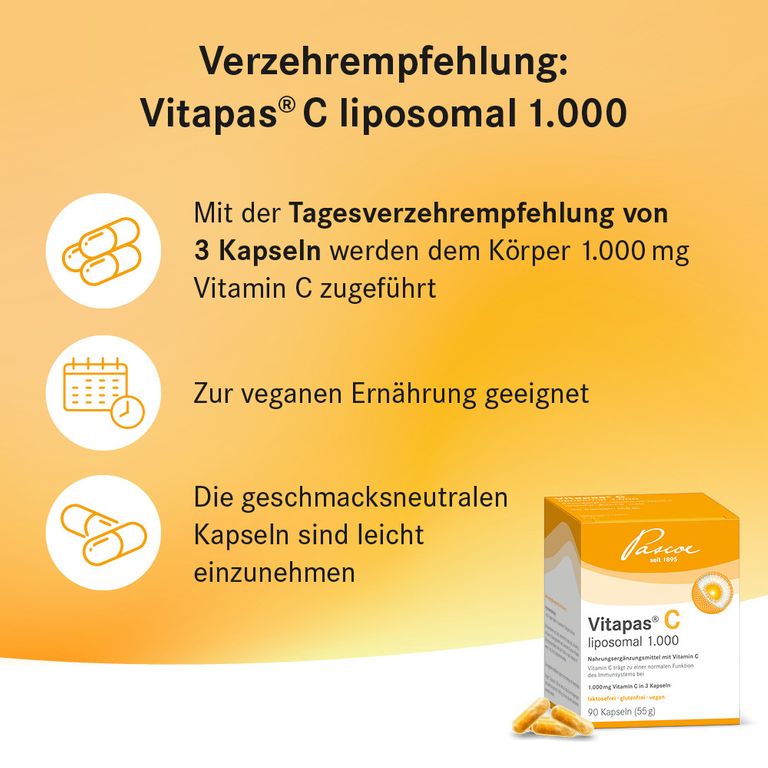 Vitapas® C liposomal 1.000 90 St - Shop Apotheke