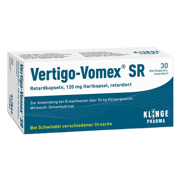 Vertigo-Vomex® SR Retardkapseln 30 St - Shop Apotheke