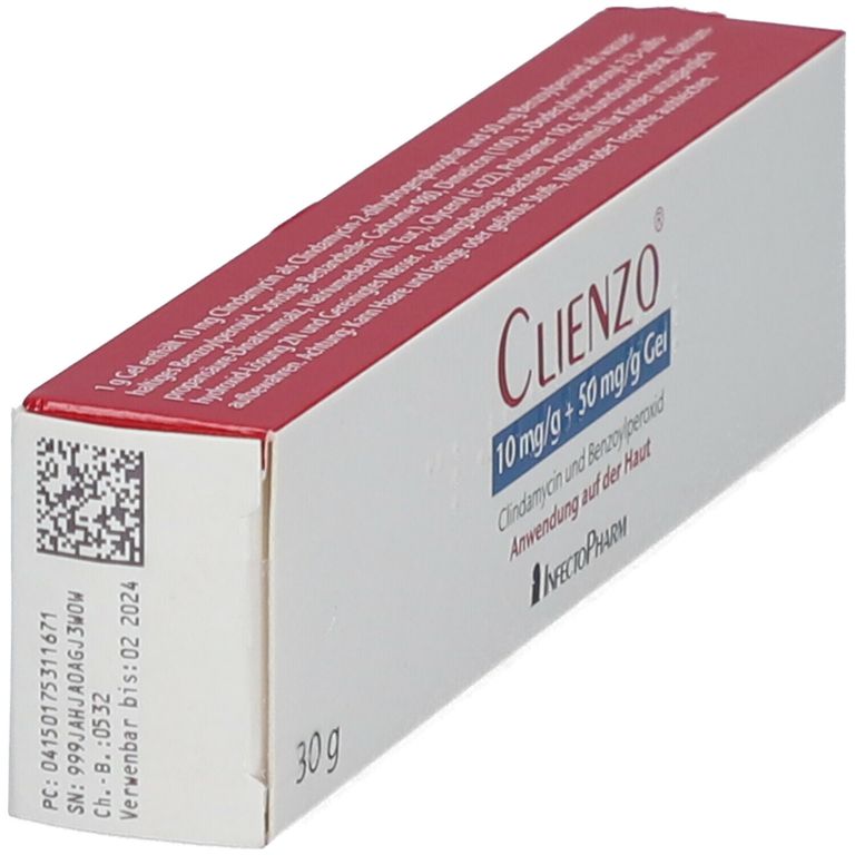 CLIENZO 10 mg/g + 50 mg/g Gel 30 g mit dem E-Rezept kaufen - Shop Apotheke