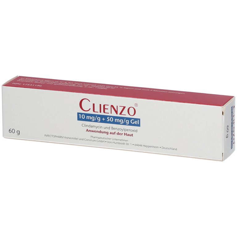 CLIENZO 10 mg/g + 50 mg/g Gel 60 g mit dem E-Rezept kaufen - Shop Apotheke