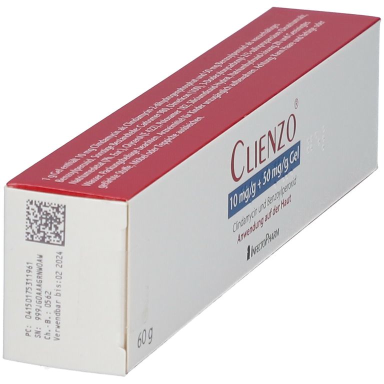 CLIENZO 10 mg/g + 50 mg/g Gel 60 g mit dem E-Rezept kaufen - Shop Apotheke