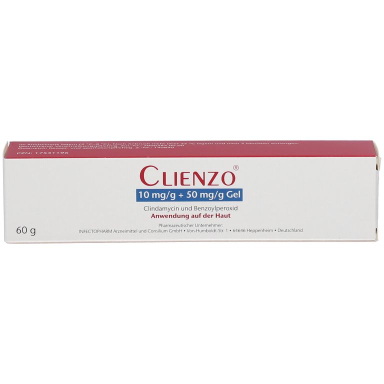 CLIENZO 10 mg/g + 50 mg/g Gel 60 g mit dem E-Rezept kaufen - Shop Apotheke