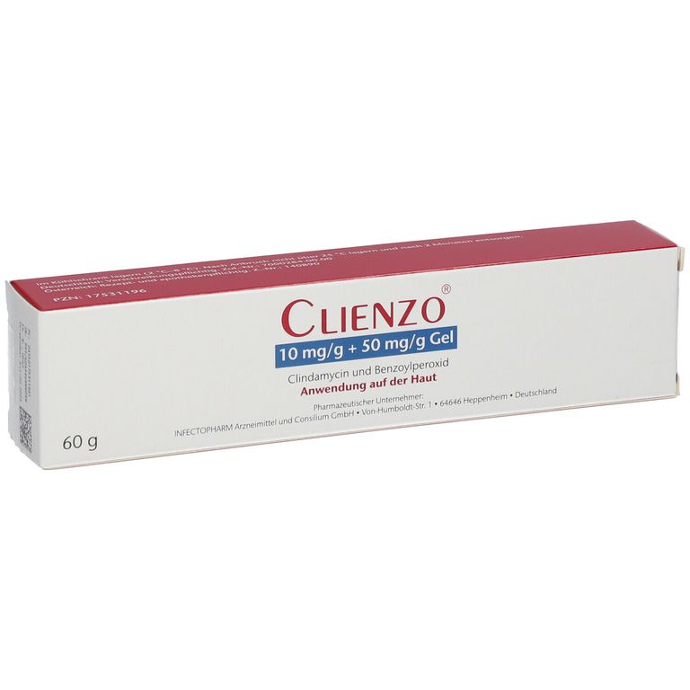CLIENZO 10 mg/g + 50 mg/g Gel 60 g mit dem E-Rezept kaufen - Shop Apotheke