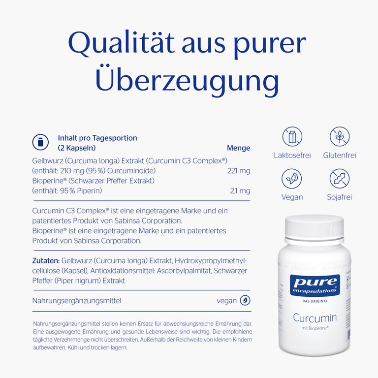 pure encapsulations® Curcumin 120 St - Shop Apotheke