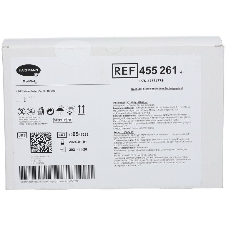 HARTMANN Urinkatheter-Set 3 1 St - Shop Apotheke