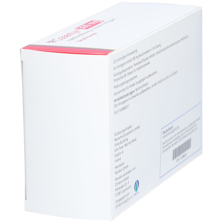 COSENTYX 300 mg Injektionslösung i.e.Fertigpen 3x1 St mit dem E-Rezept ...