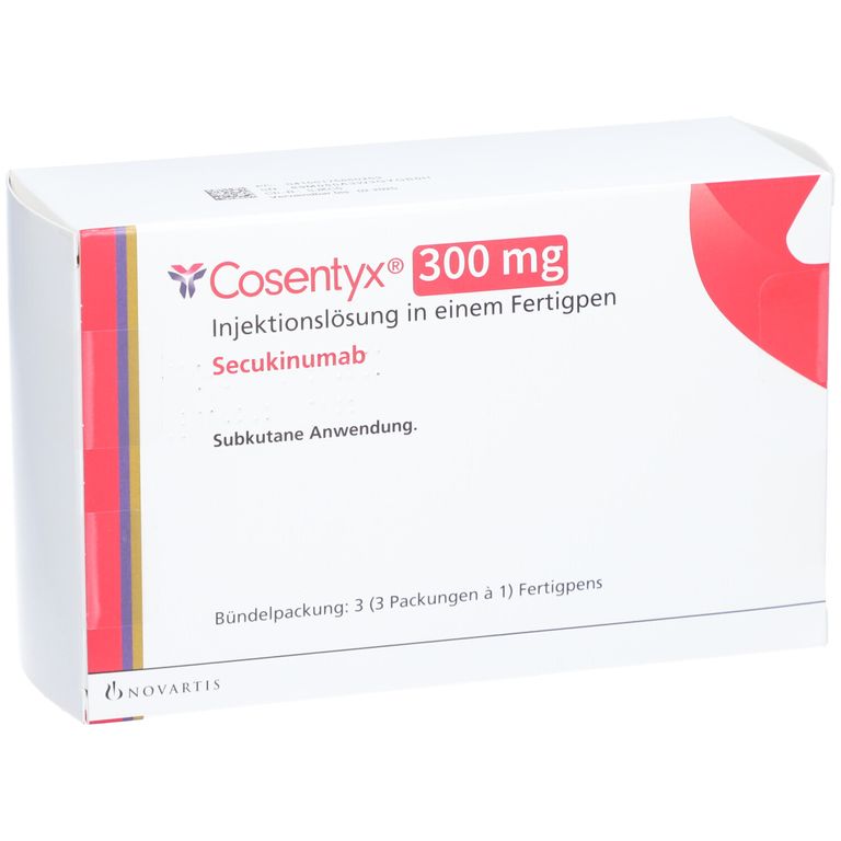 COSENTYX 300 mg Injektionslösung i.e.Fertigpen 3x1 St mit dem E-Rezept ...