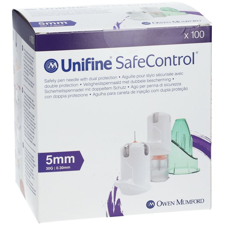 Owen Mumford Unifine® SafeControl® Pen-Nadel 5 mm x 30 G 100 St - Shop ...