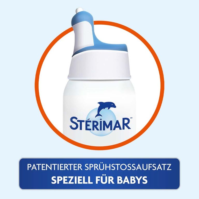 Stérimar Verstopfte Nase Baby, 100% natürliches Meerwasser Nasenspray ...