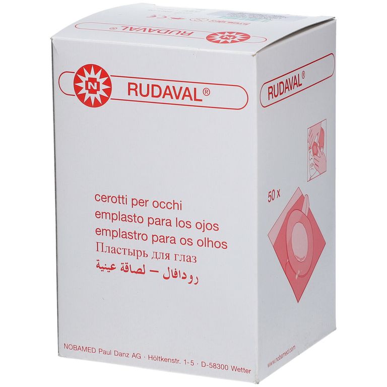 Rudaval® Augenpflaster super 50 St - Shop Apotheke