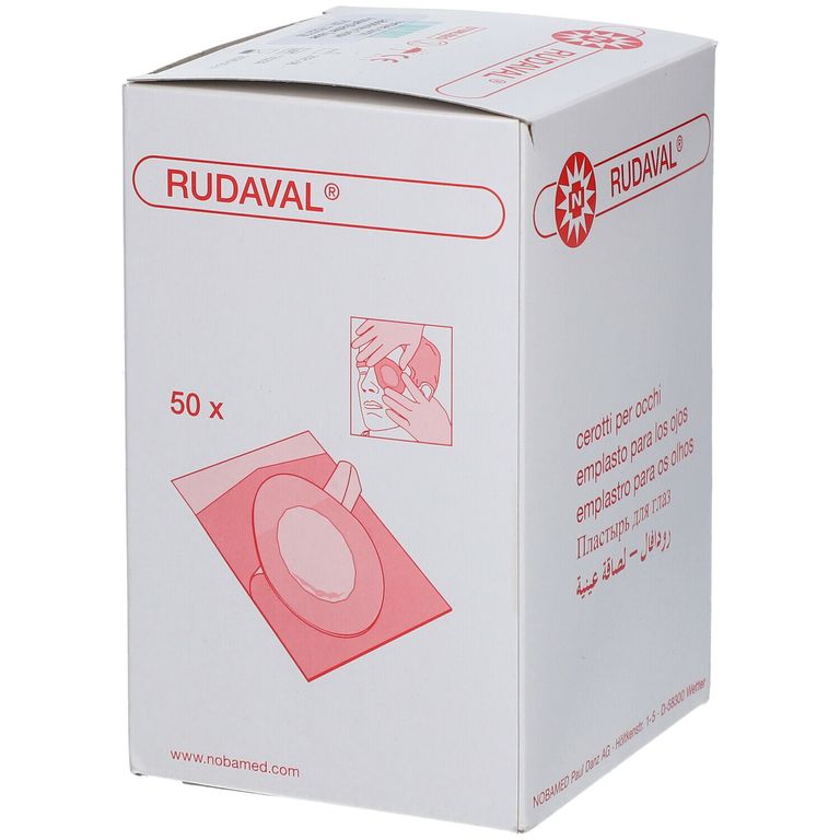 Rudaval® Augenpflaster super 50 St - Shop Apotheke