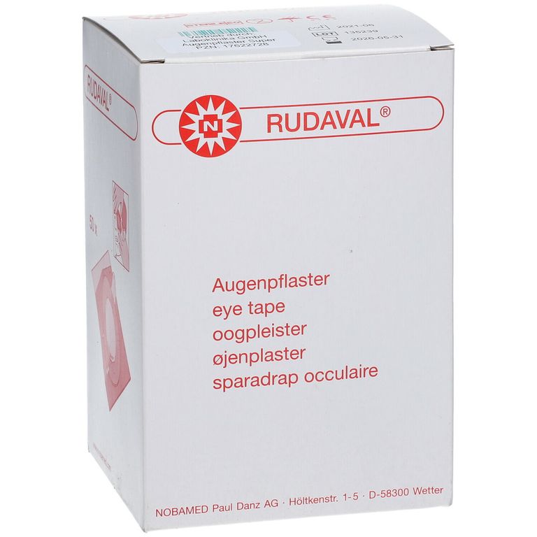 Rudaval® Augenpflaster super 50 St - Shop Apotheke